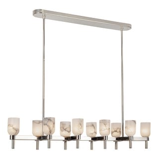 Alora Lighting LP338052 Lucian 10 Light 52" Wide Linear Pendant - Bed Bath & Beyond - 42910962